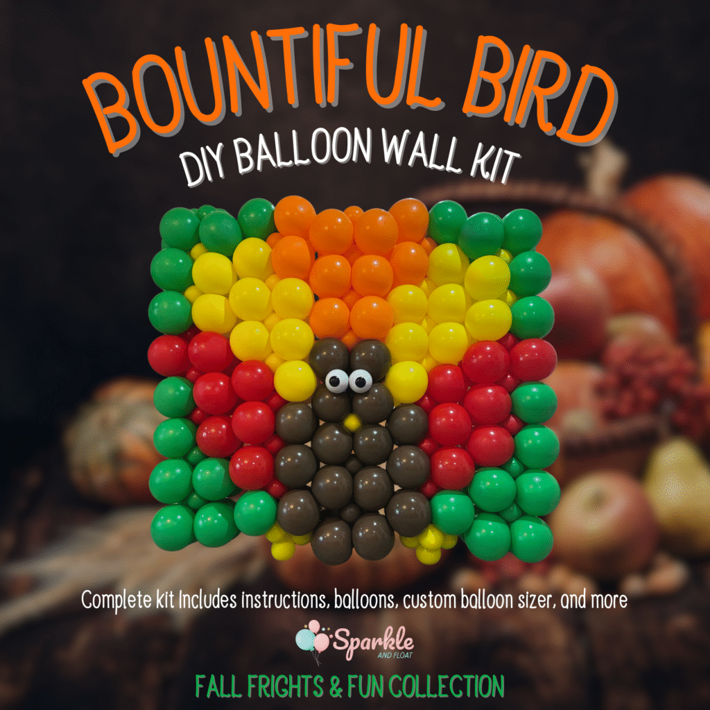 Thanksgiving Turkey Balloon Garland Kit | Fall Balloon Wall